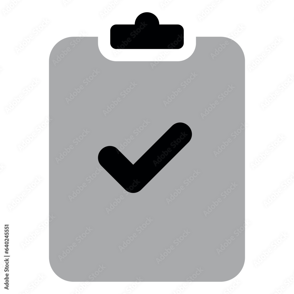 Clipboard Check icon, Task Completion, Verification, To-Do List ...