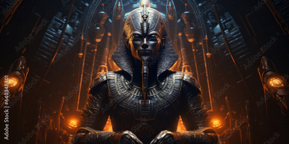 Osiris, the ancient Egyptian god of the dead, the underworld, and the ...