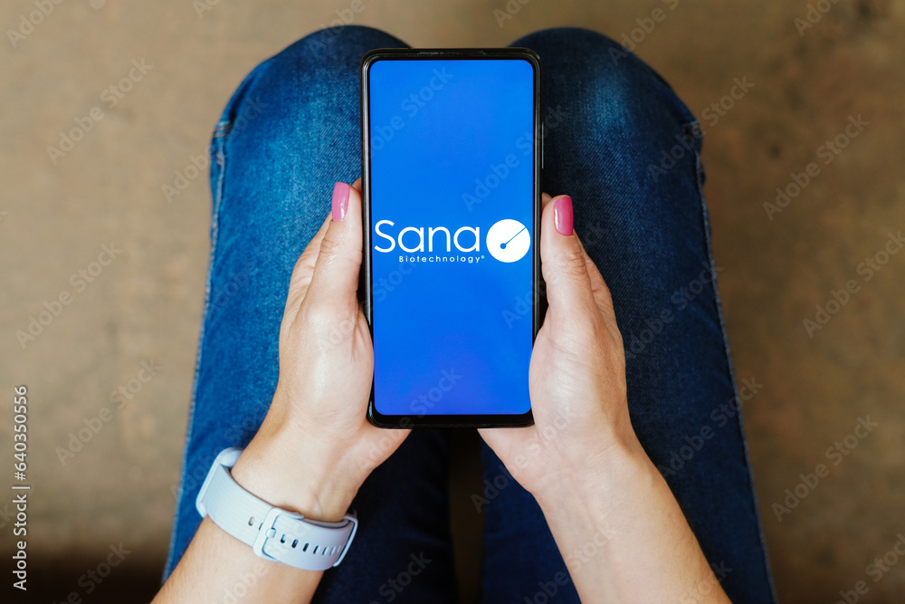 August 28, 2023, Brazil. In this photo illustration, the Sana ...