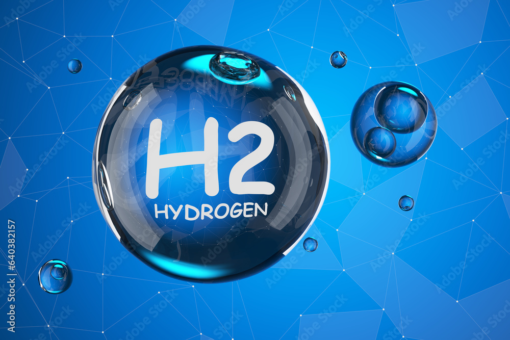 Renewable eco-energy. Hydrogen energy based on renewable energy sources ...