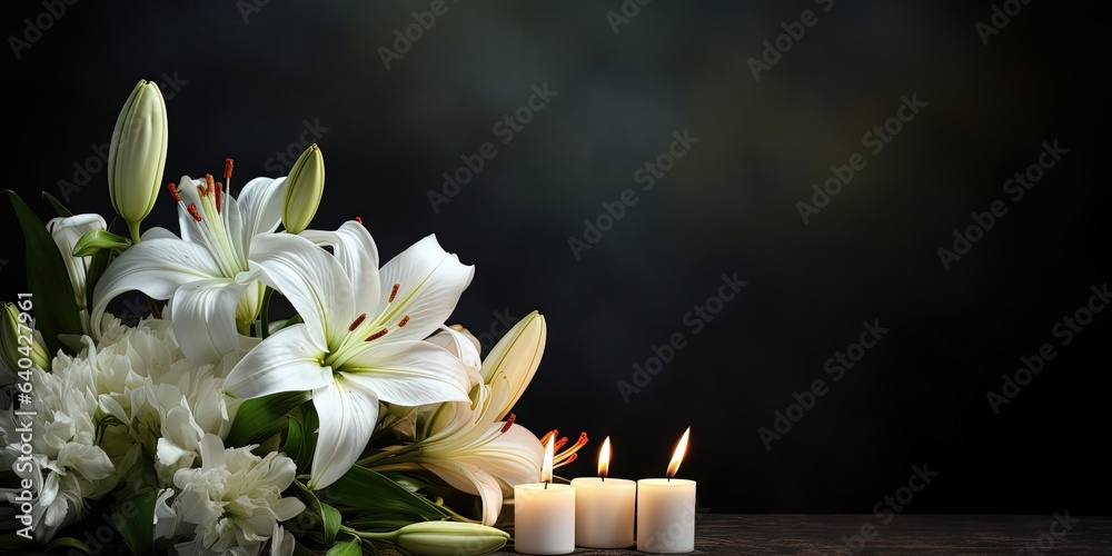 Ethereal Melody of Mourning, Generative AI Stock Photo | Adobe Stock