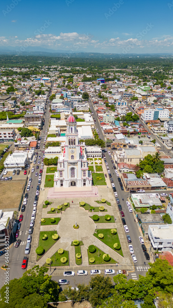 Iglesia Sagrado Corazon de Jesus (Moca) provincia Espaillat. República ...