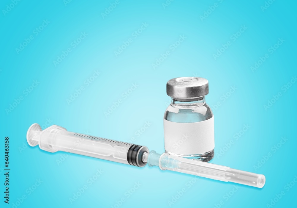Penicillin Antibiotic Injection vial on the desk foto de Stock | Adobe ...
