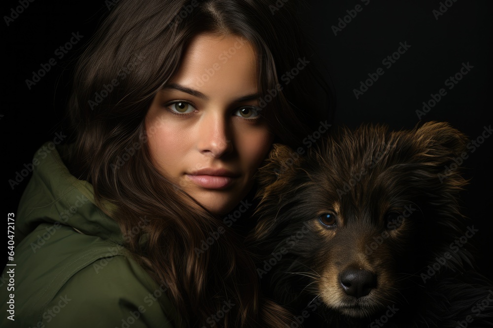 Nature Conservation A woman involved in wildlife conservation ...