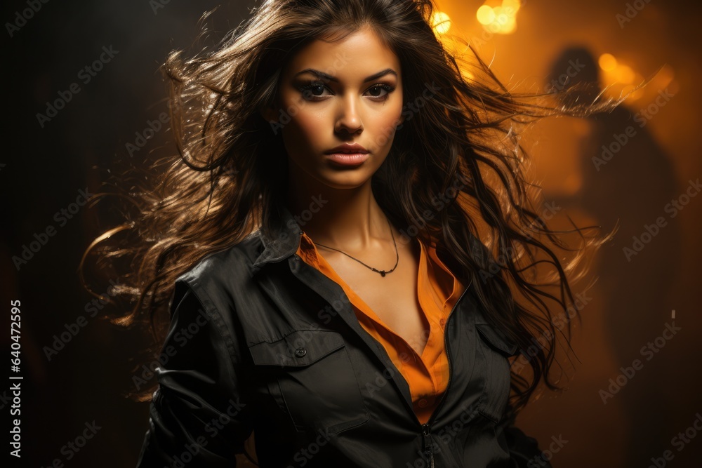 Dance and Movement A dancer in mid-pose - stockphoto concepts Stock ...