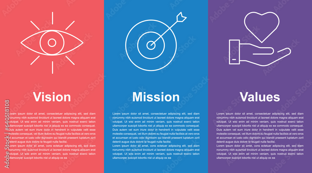 Life Purpose Mission, Vision, Values presentation PowerPoint slide with ...