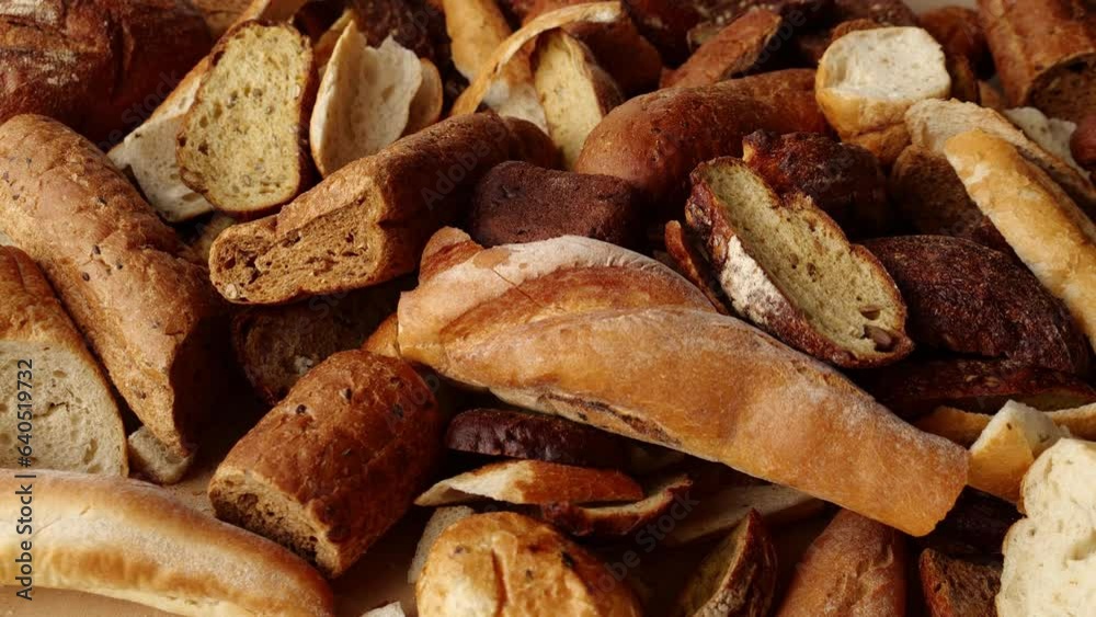 Bakery waste, stale bread, bread crumbs. Craft bakeries and restaurants ...
