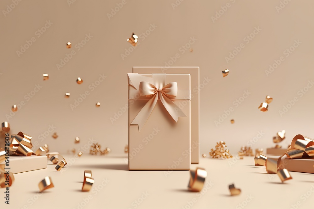 beautiful podium present text shopping presentation christmas ...