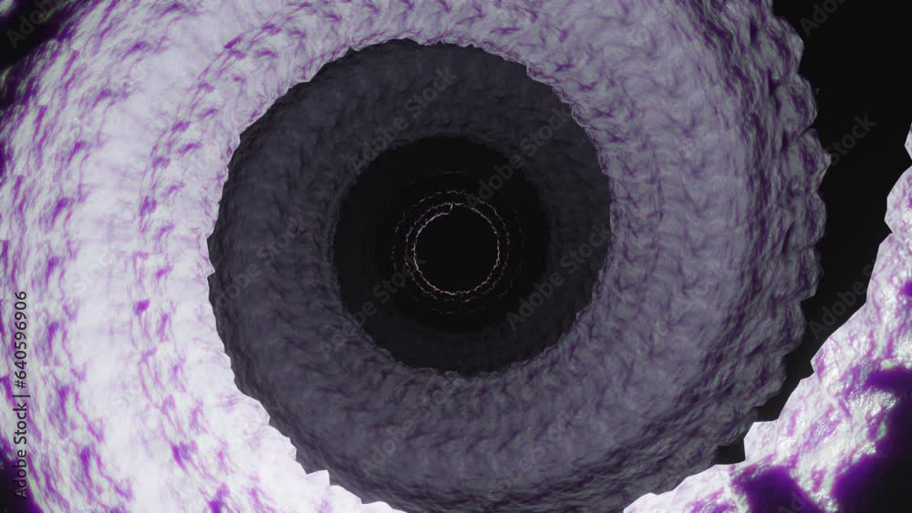 Abstract alien's tentacle. Abstract background a magnified intestinal ...