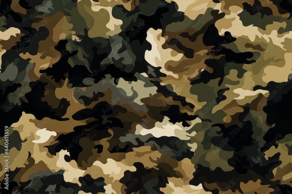 Military background. Graphic resource or blank as copy space. AI ...