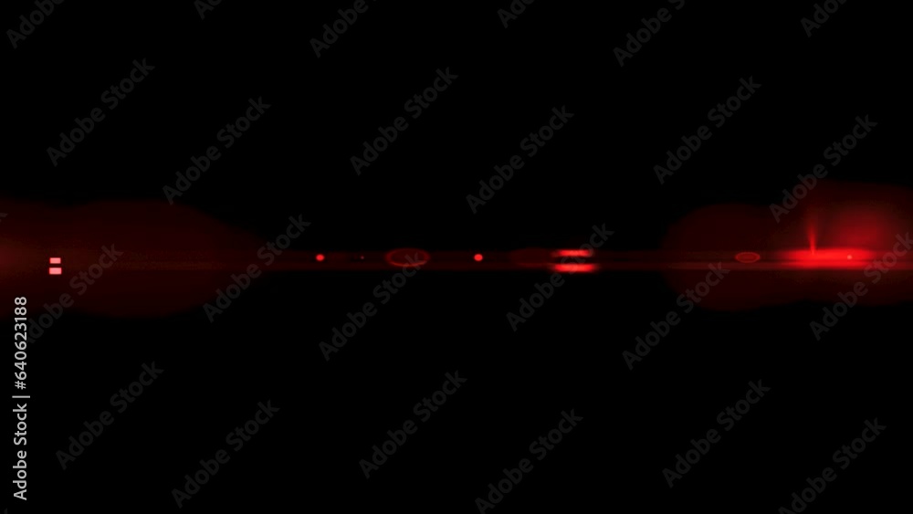 Dynamic flash light leaks turning optical lens flares transition shiny ...