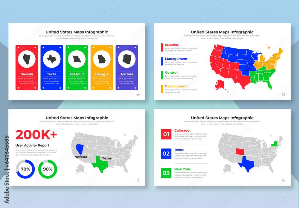 Business Map Infographic Design Stock Template | Adobe Stock