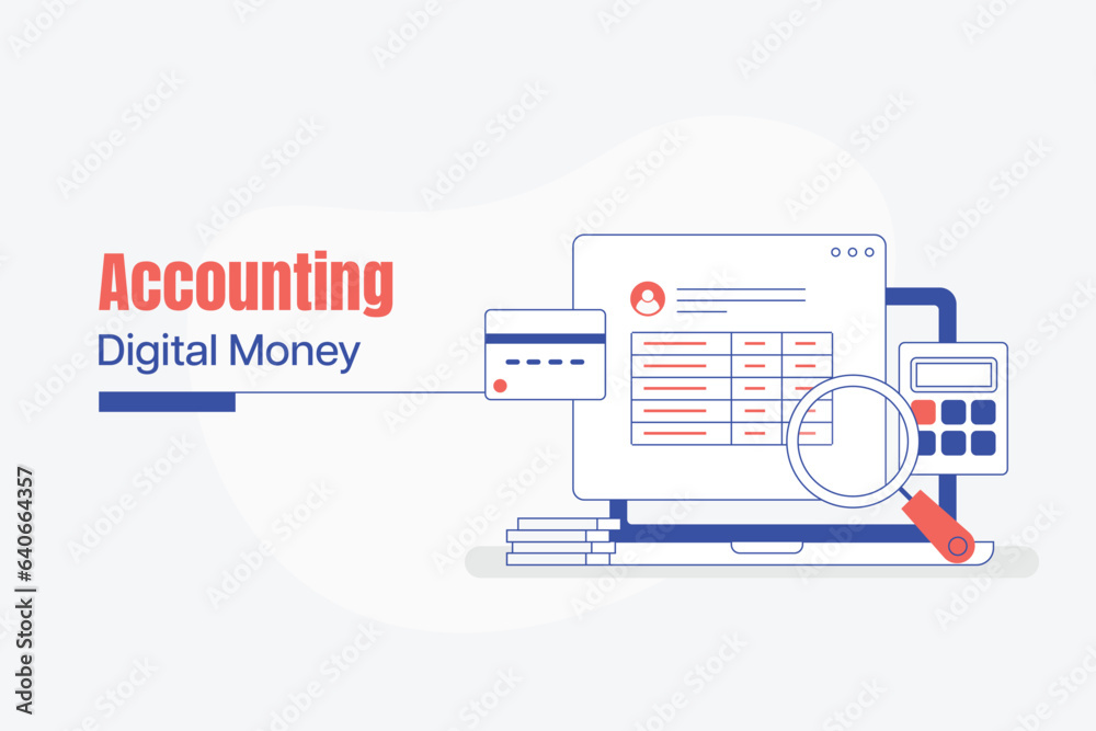 Online banking statement, Income tax return, Digital accounting, Income ...