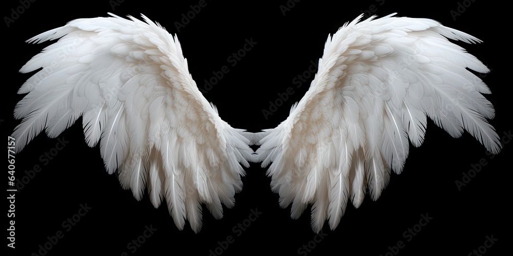 Wing of grace. Celestial dance of angels. Heavenly embrace. Angelic ...