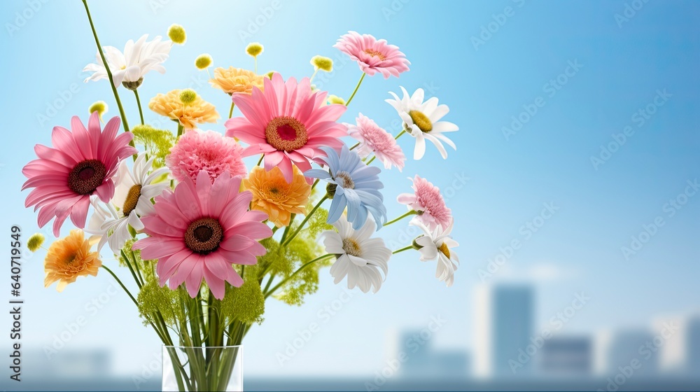 Gute Besserung Flower Bouquet Get Well Card for Speedy Recovery and ...