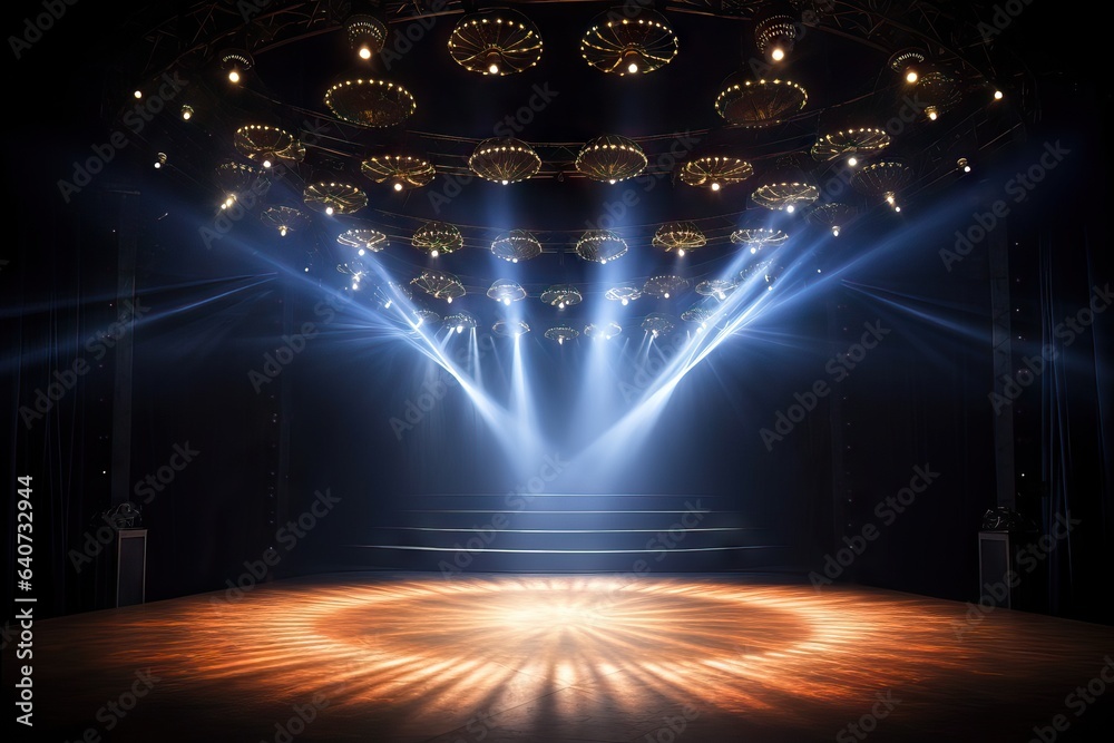 show art sco spotlight design entertainment festival blue devices stage ...