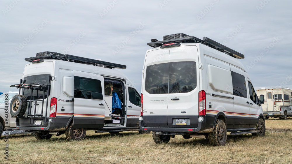 Loveland, CO, USA - August 26, 2023: Two Storyteller Overland Mode LT ...