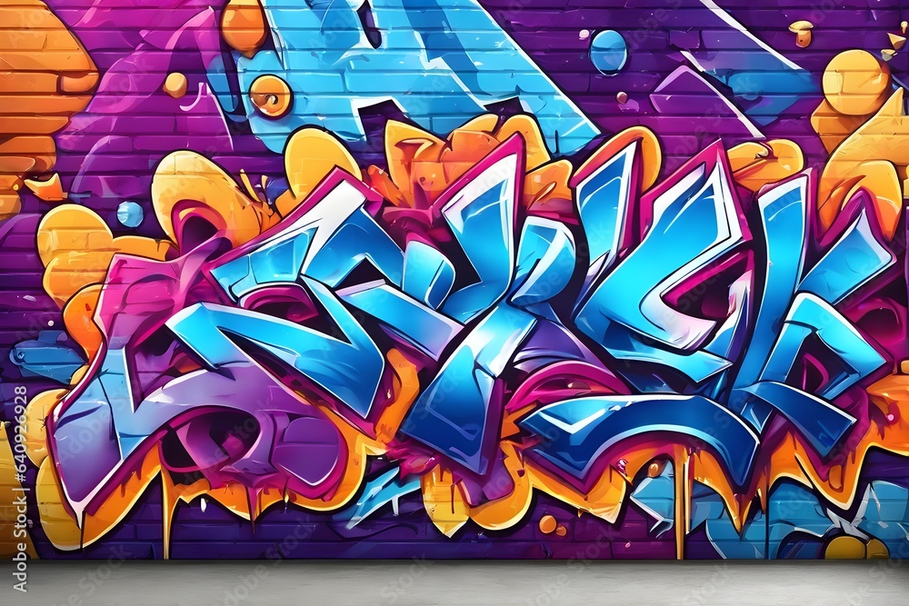 Street Graffiti Background, Street Graffiti Wallpaper, Graffiti Pattern ...