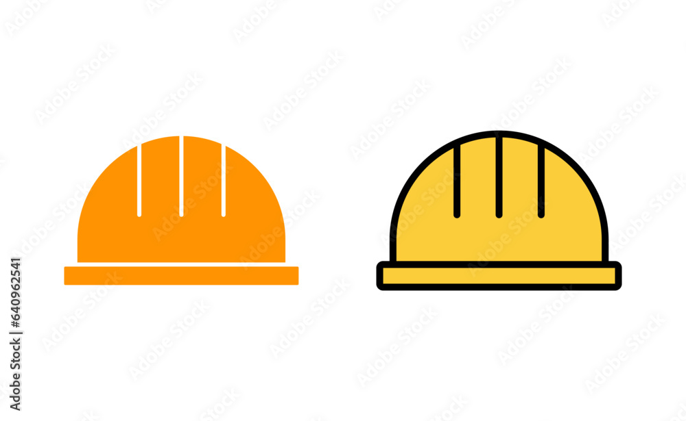 Helmet icon set for web and mobile app. Motorcycle helmet sign and ...