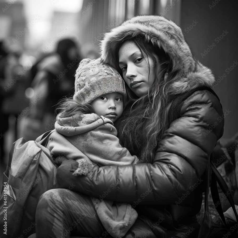 Homeless people. Shed light on the importance of community in helping ...