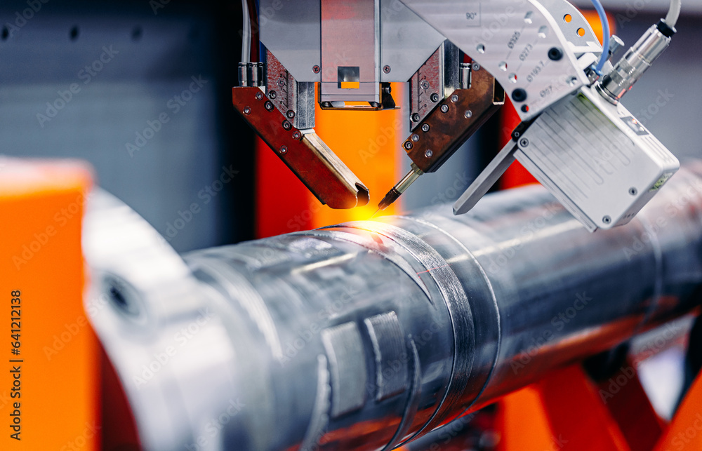 Industry repair CNC, process of restoring worn shaft by laser ...