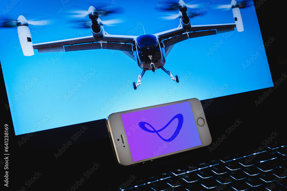 Joby Aviation logo of startup and aerospace company.Joby Aviation air ...