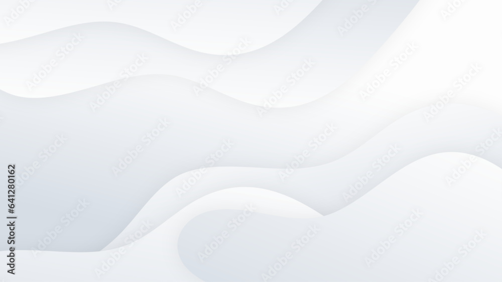 Abstract background with gray shape. White and grey abstract modern ...