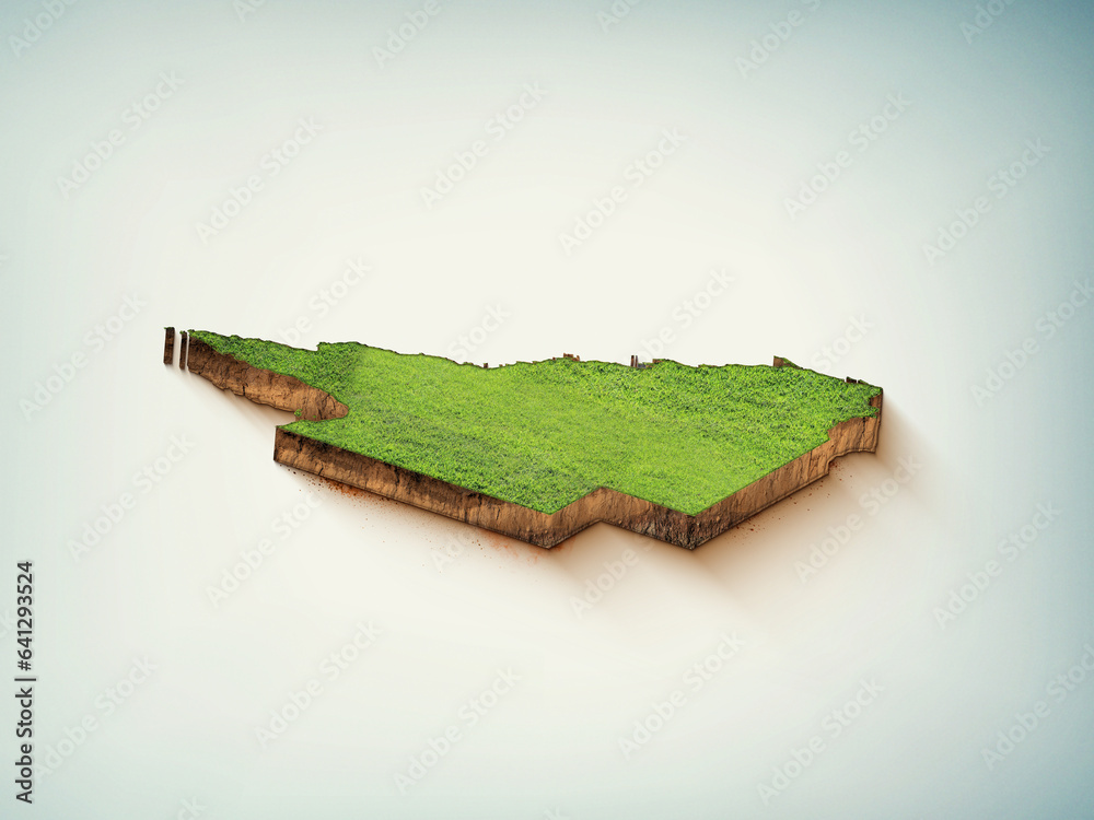 High-quality Queensland 3D soil map, Queensland Australia 3D soil map ...