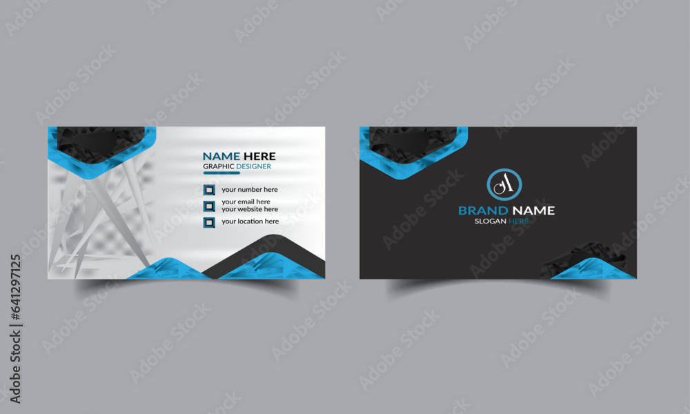 Modern Business Card Creative business card, name card, visiting cards ...
