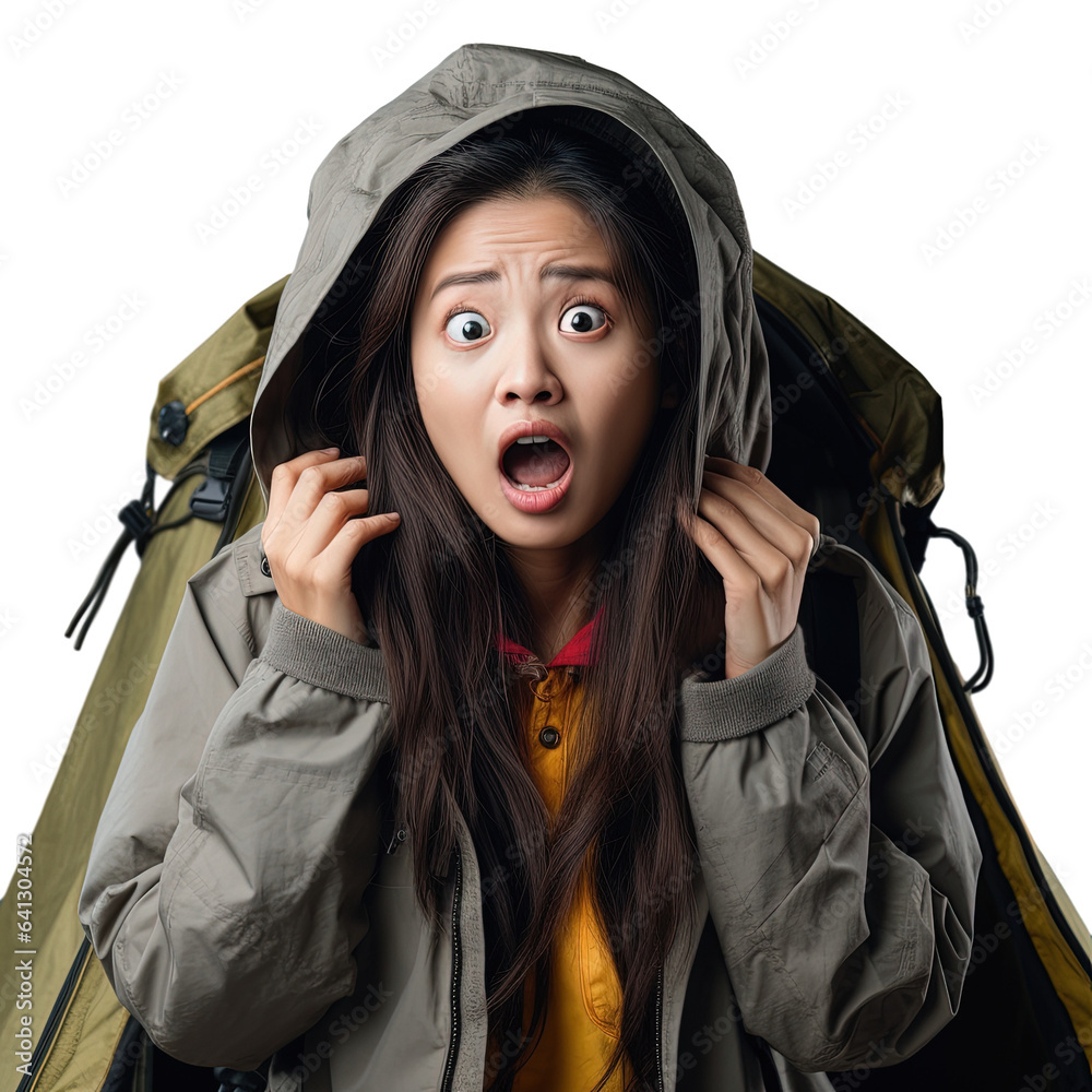 Startled a Chinese woman recalls a vital meeting while camping alone on ...