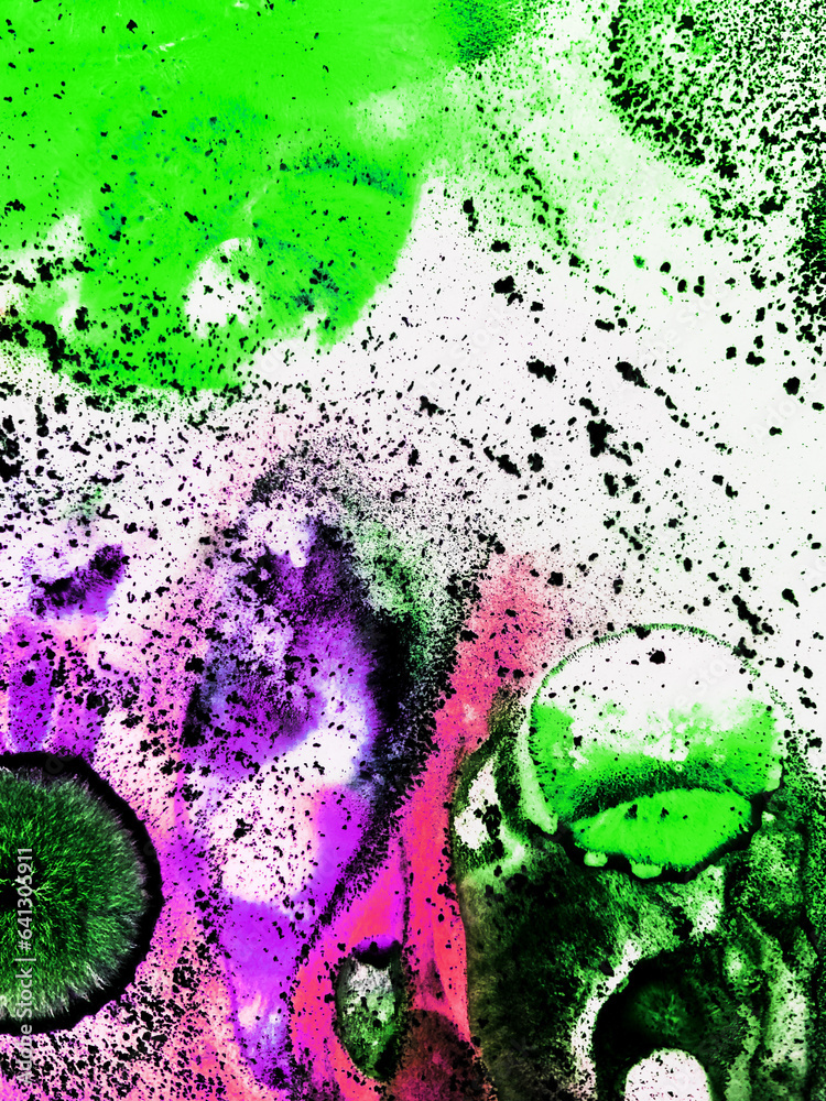 Art creative artistic background modern grunge style acid experimental ...