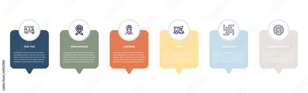 tuk tuk, india badge, lakshmi, urdu, navratri, indian sweets outline ...