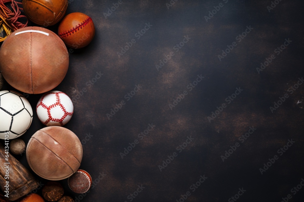 Sports theme banner design Stock Illustration | Adobe Stock