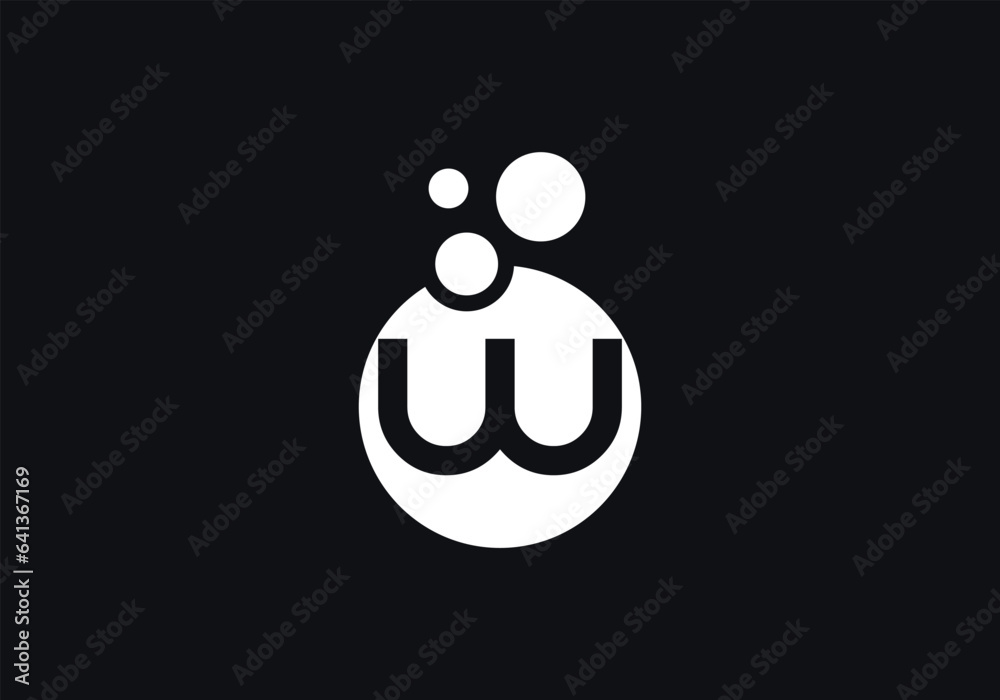 Bubble letters logo. Bubble lab circle symbol. Bubble logo design color ...