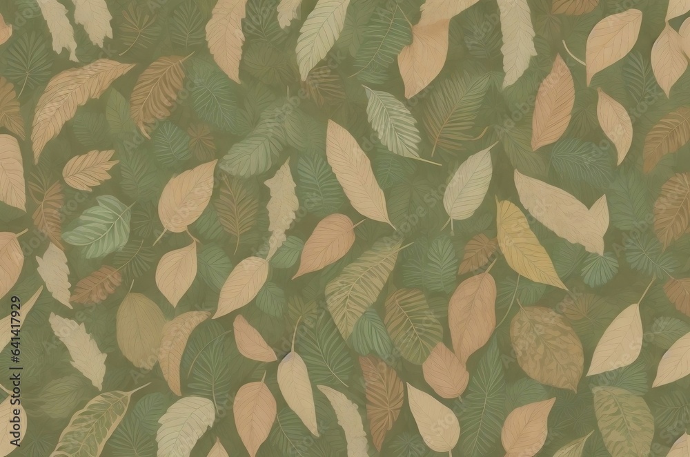 camouflage pattern background/ wallpaper with different types of tree ...