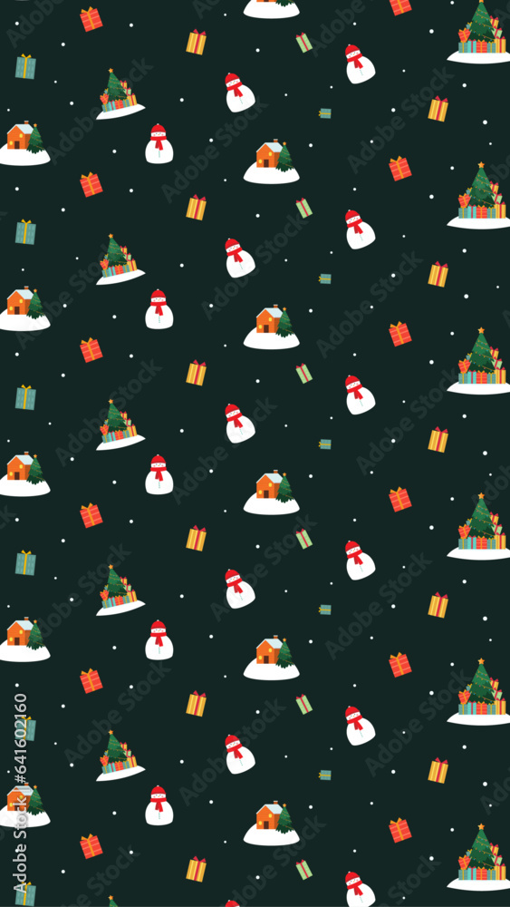 Christmas background. Vertical background for products and designs with ...