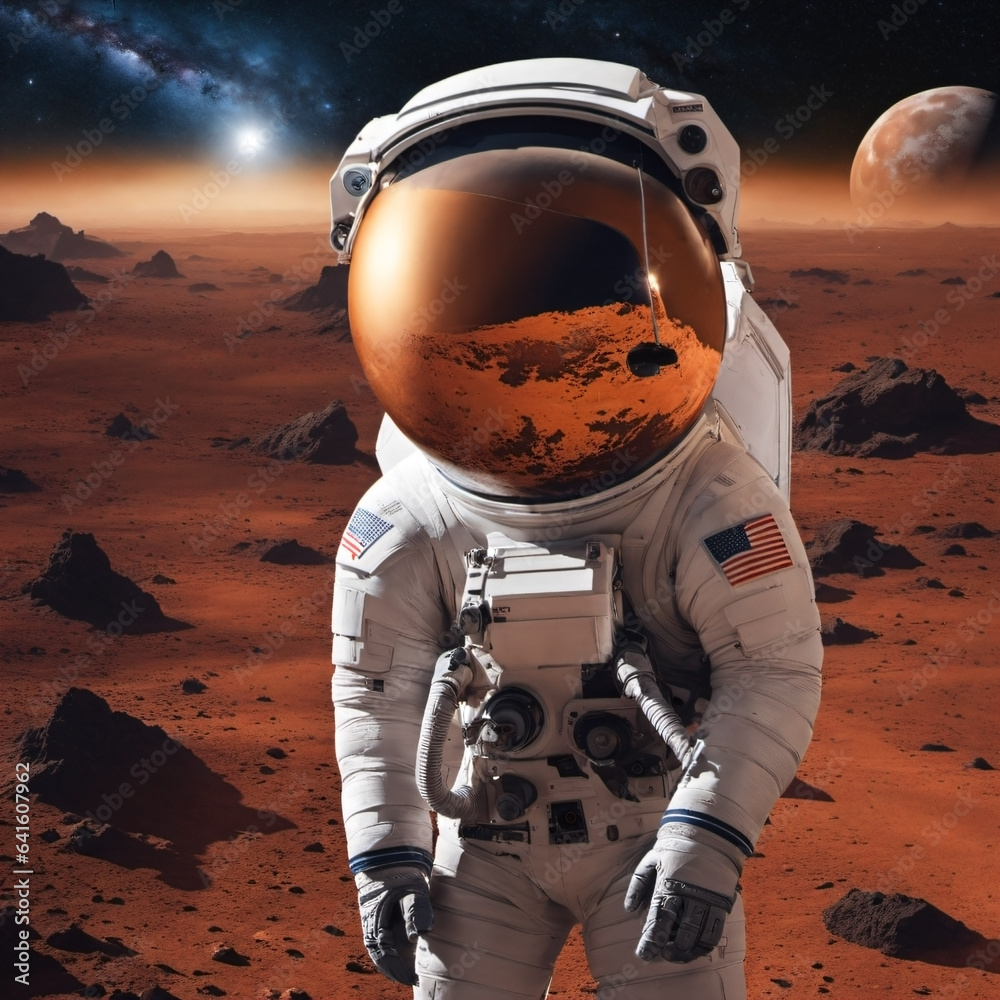 Astronauts embark on an epic space exploration mission, exploring the ...