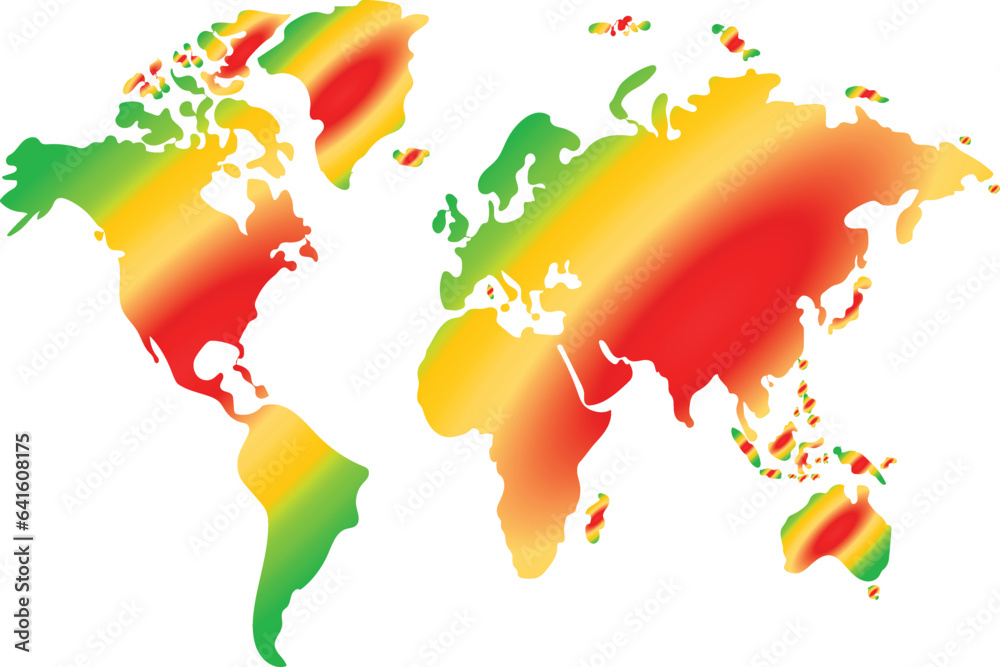 el nino world map. climate change world map Stock Vector | Adobe Stock