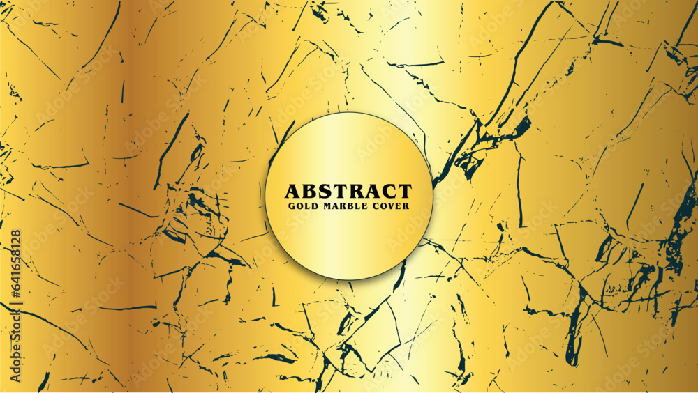 Abstract gold marble cover, brochure, poster, wallpaper, presentation ...