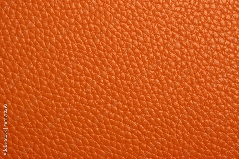 simple Orange color leather texture background Stock Photo | Adobe Stock