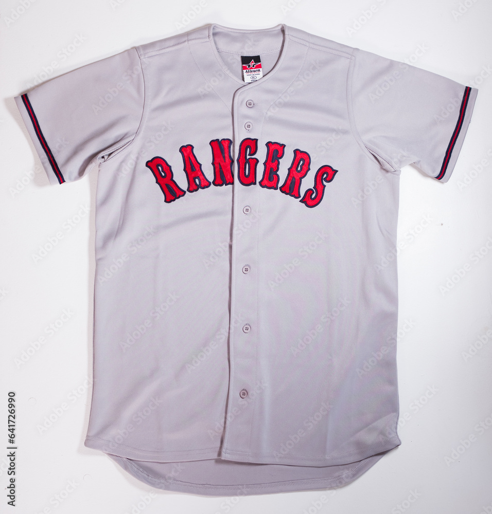 kent, uk 01.01.2023 A rare vintage 1990s Texas rangers baseball team ...