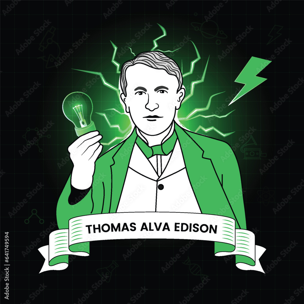 Capturing Great Minds Vector Portraits of Historical Figures - Thomas ...