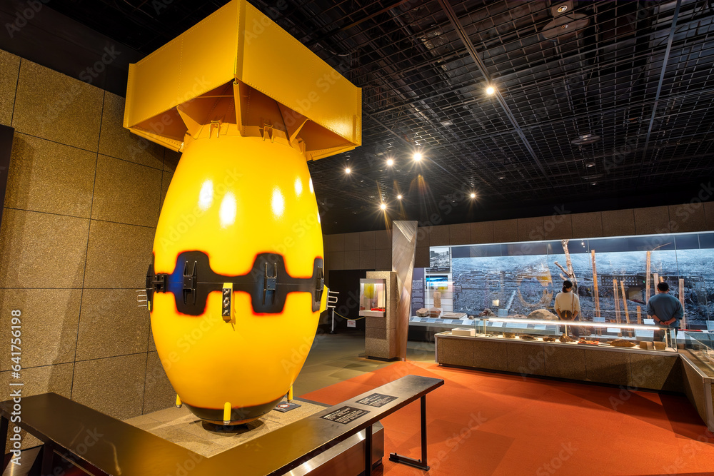Nagasaki, Japan - Nov 29 2022: Nagasaki Atomic Bomb Museum is a ...