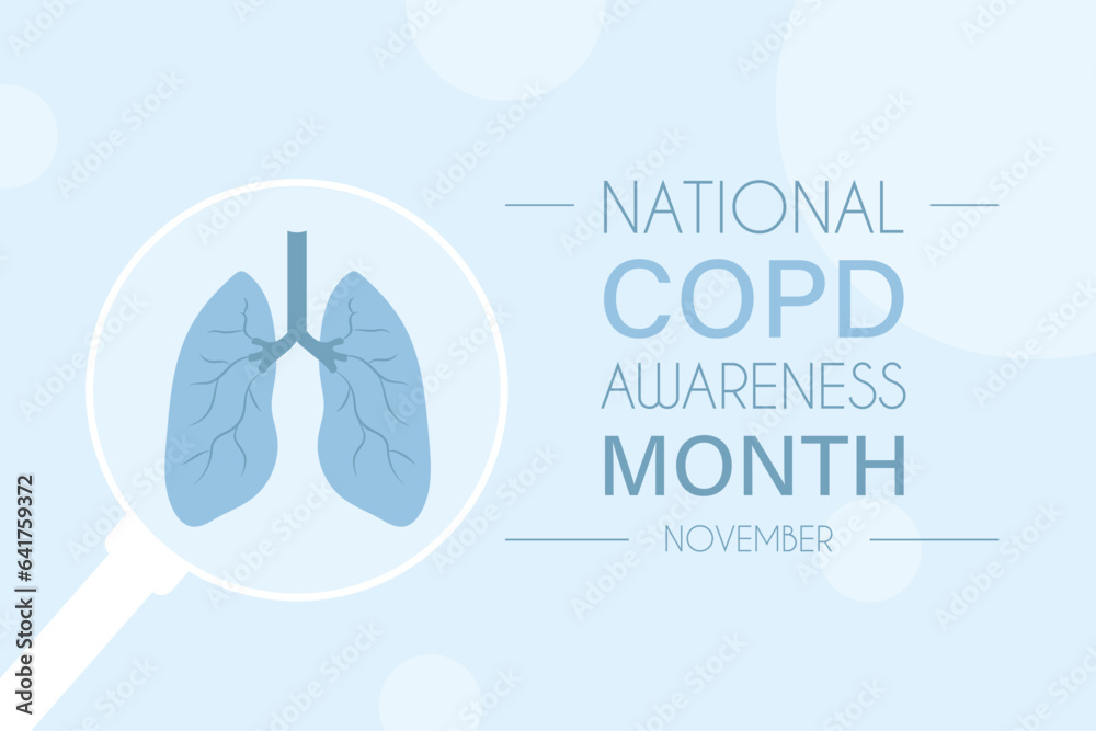 Poster Chronic obstructive pulmonary disease COPD awareness month ...