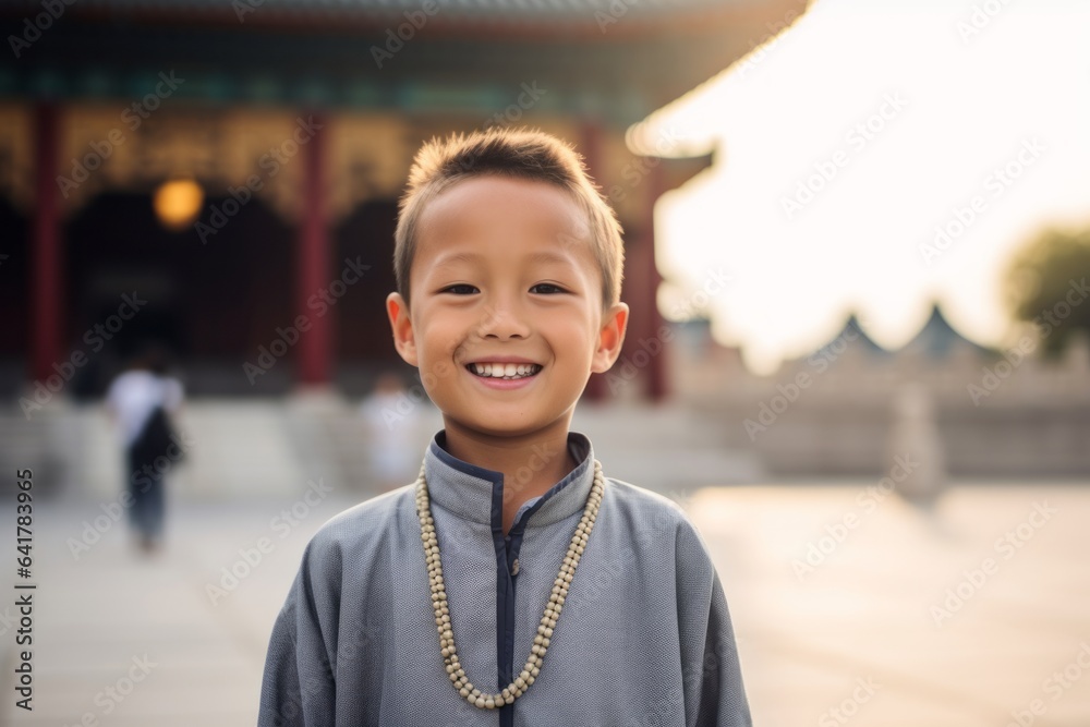 Lifestyle portrait photography of a cheerful boy in his 30s wearing a ...