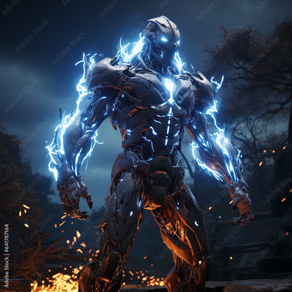 A terrible and mysterious Monster exuding mysterious energy. A ...