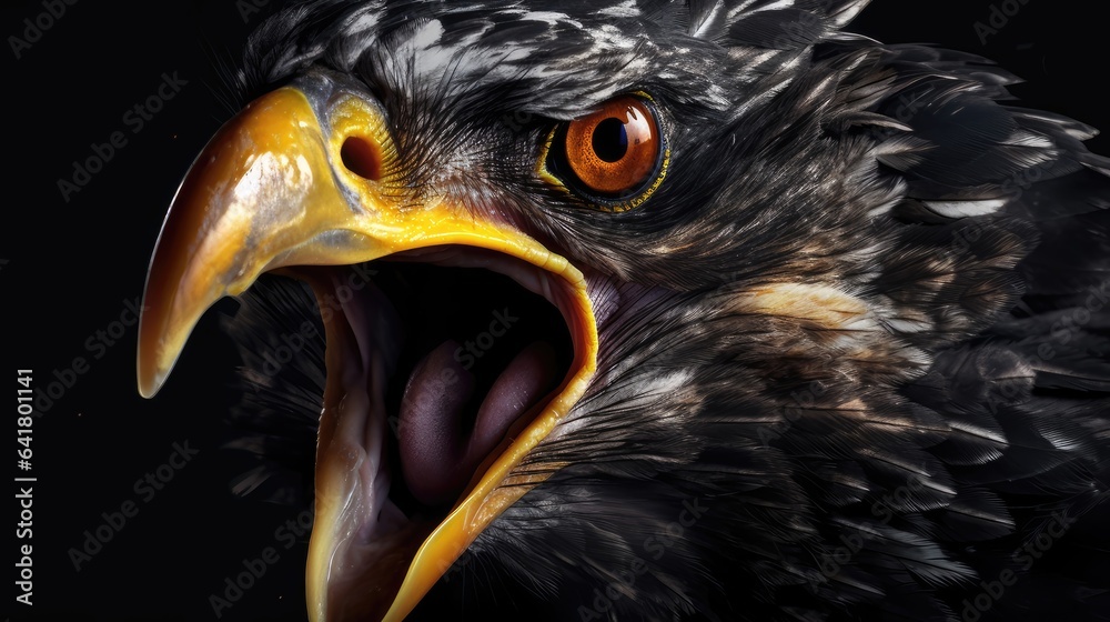Engaging Angry Bird Image. Experience the Fiery Expression of a Furious ...