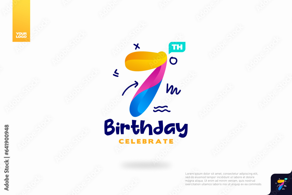 Birthday Celebration Logo