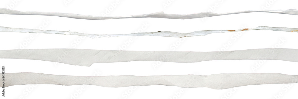 realistic torn paper edges, cutout of paper Stock Illustration | Adobe ...