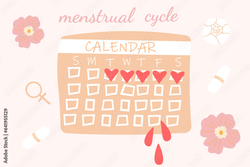 Menstrual calendar for menstruation control and pregnancy planning ...